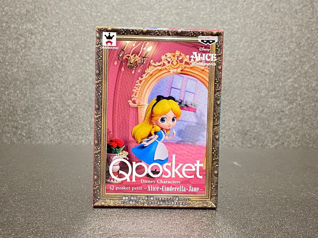 Alice in Wonderland Figure Qposket Disney Characters Petit Banpresto ...