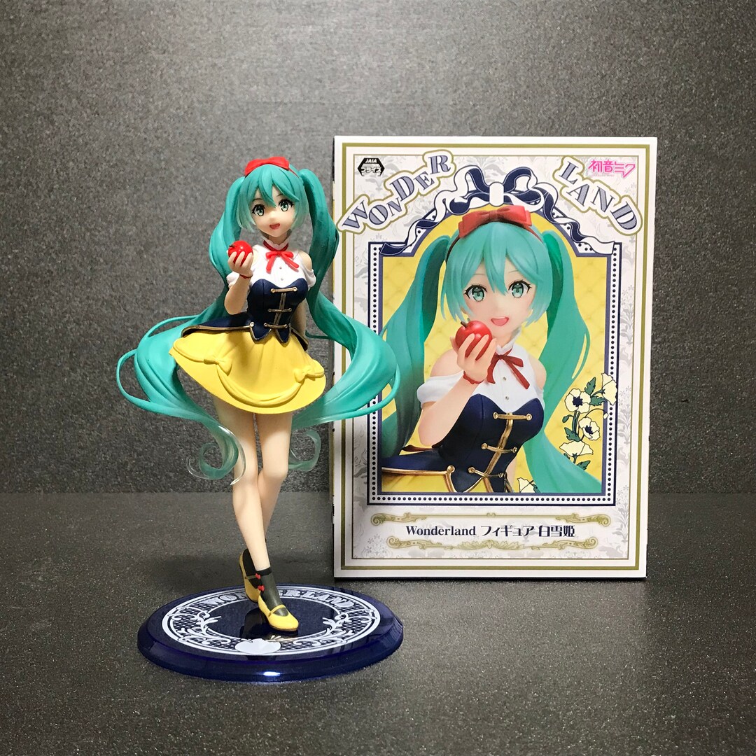 Hatsune Miku Snow White Ver. Vocaloid Wonderland Figure TAITO Authentic ...