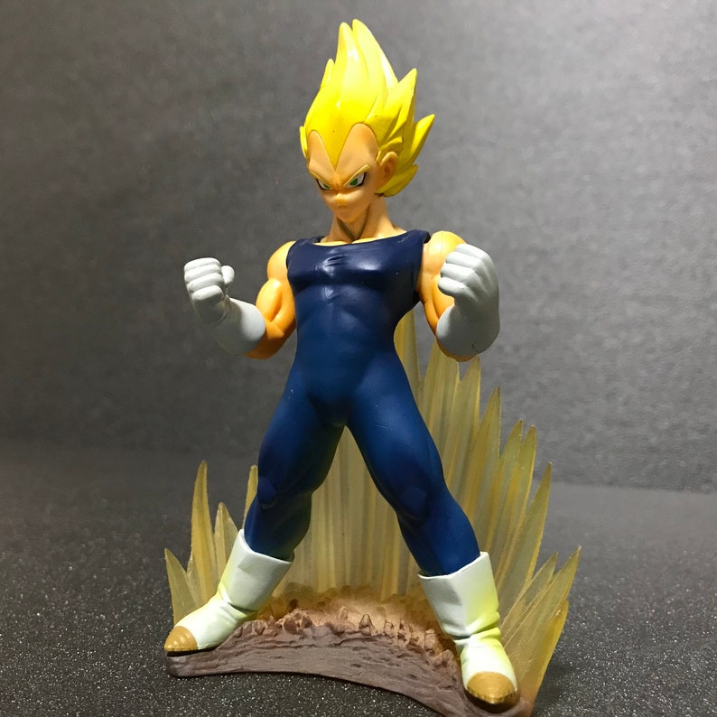 Vegeta Super Saiyan Super Effect Action Pose Figure Dragon - Etsy