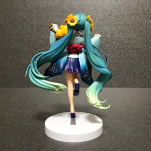 Hatsune Miku Araiguma Rascal Summer Fest Figure Vocaloid Furyu JAPAN ...