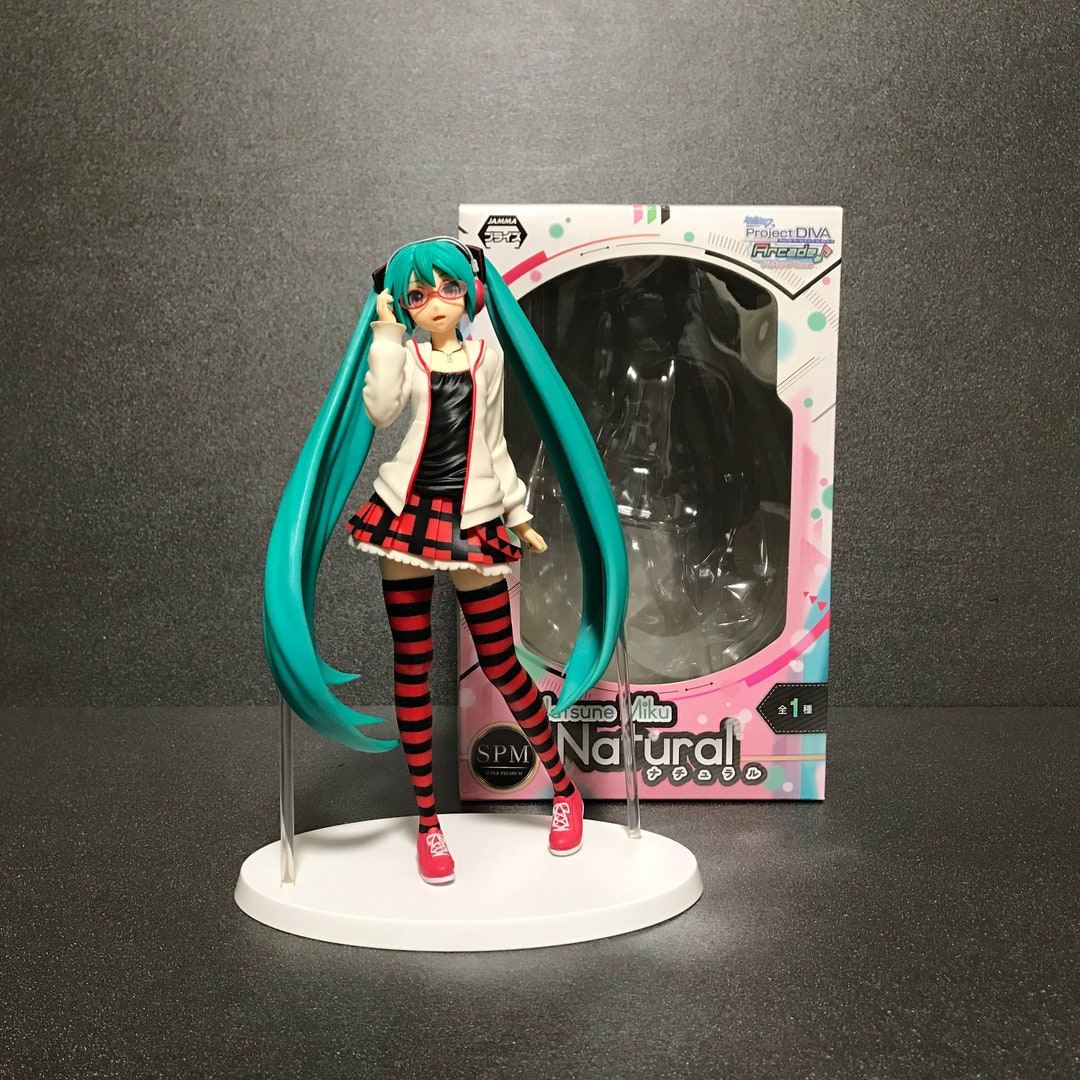 Hatsune Miku Natural Vocaloid Super Premium Figure SEGA - Etsy
