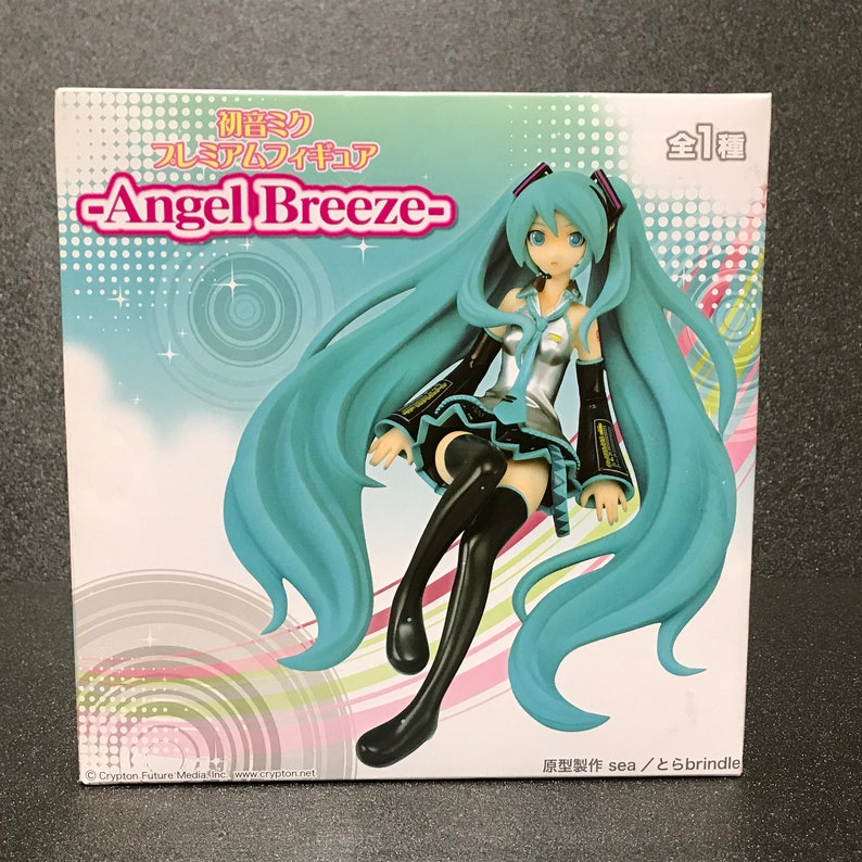 Hatsune Miku Vocaloid Angel Breeze Premium Figure SEGA - Etsy