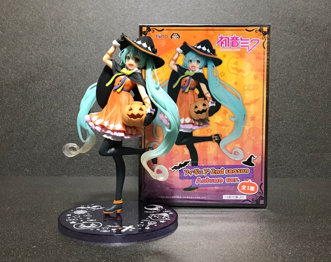 Hatsune Miku Vocaloid Halloween Autumn Ver. Version Figure TAITO 2nd ...