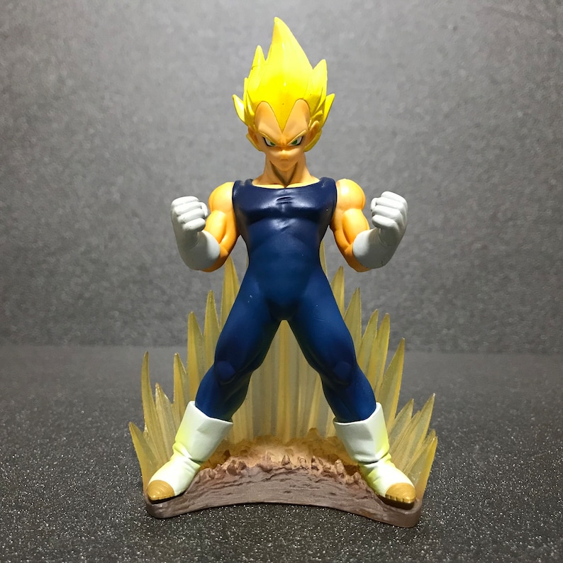 Vegeta Super Saiyan Super Effect Action Pose Figure Dragon - Etsy