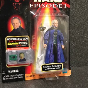 Star Wars Senator Palpatine With Senate Cam Droid Action Figure Hasbro ...