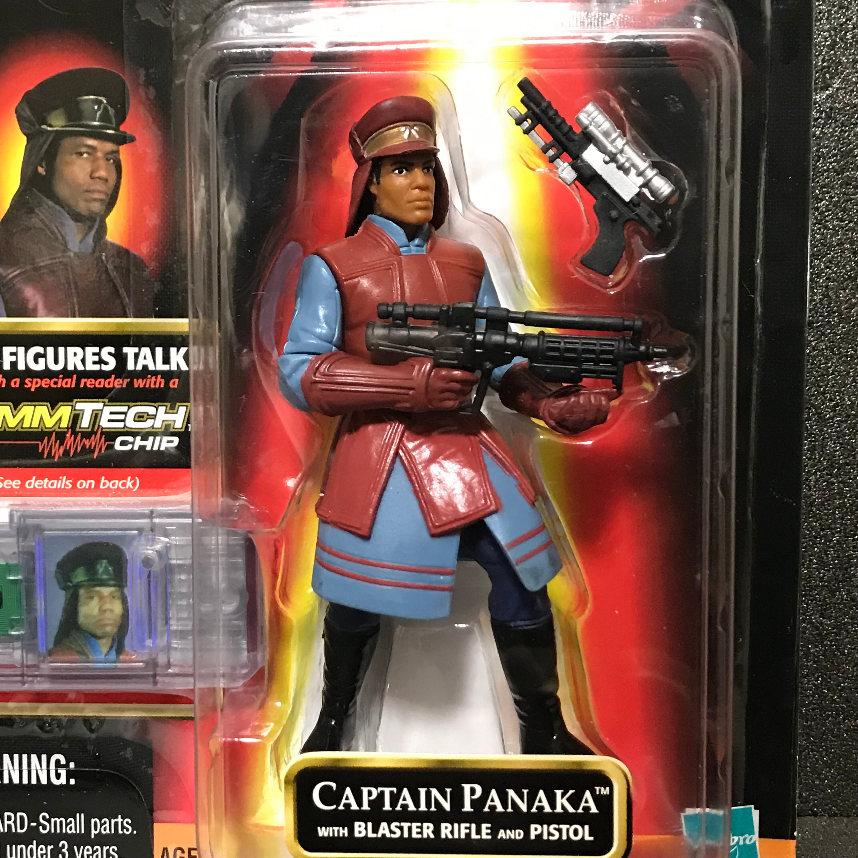 Star Wars Captain Panaka With Blaster Rifle and Pistol Action - Etsy