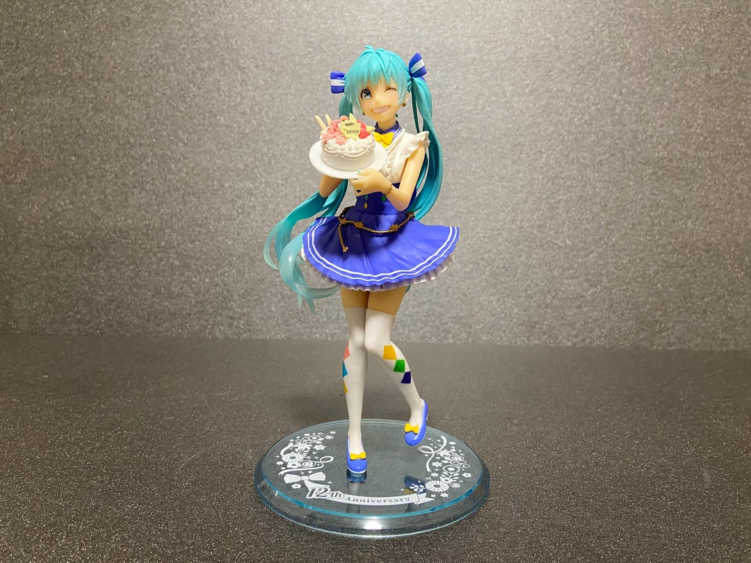 Hatsune Miku Vocaloid Birthday Figure 2019 Ver. Taito JAPAN Authentic ...