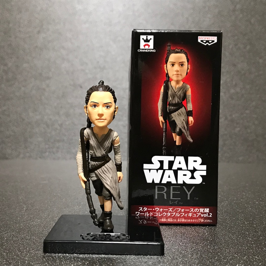 Star Wars REY Figure From 'the Force Awakens' Vol.2 WCF Banpresto JAPAN ...