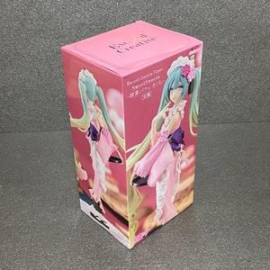 Hatsune Miku Vocaloid Sweet Sweets Figure Matcha Parfait Sakura Piapro ...