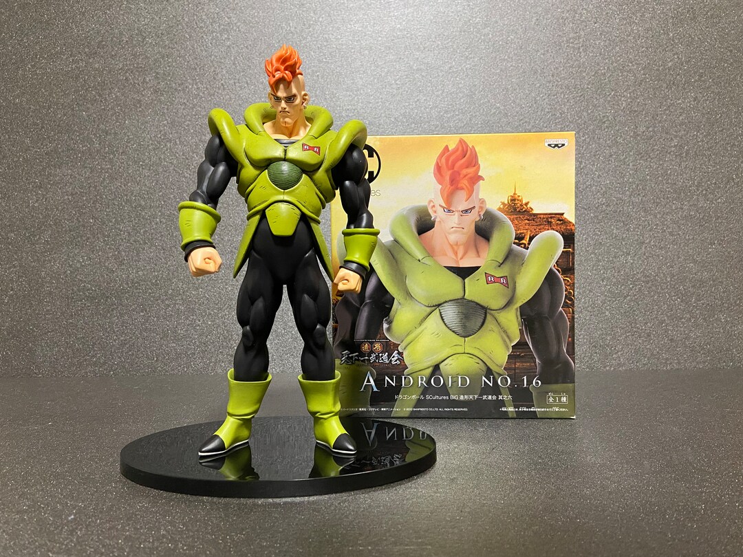 Android No. 16 Figure Scultures Dragon Ball Z Banpresto JAPAN Authentic ...