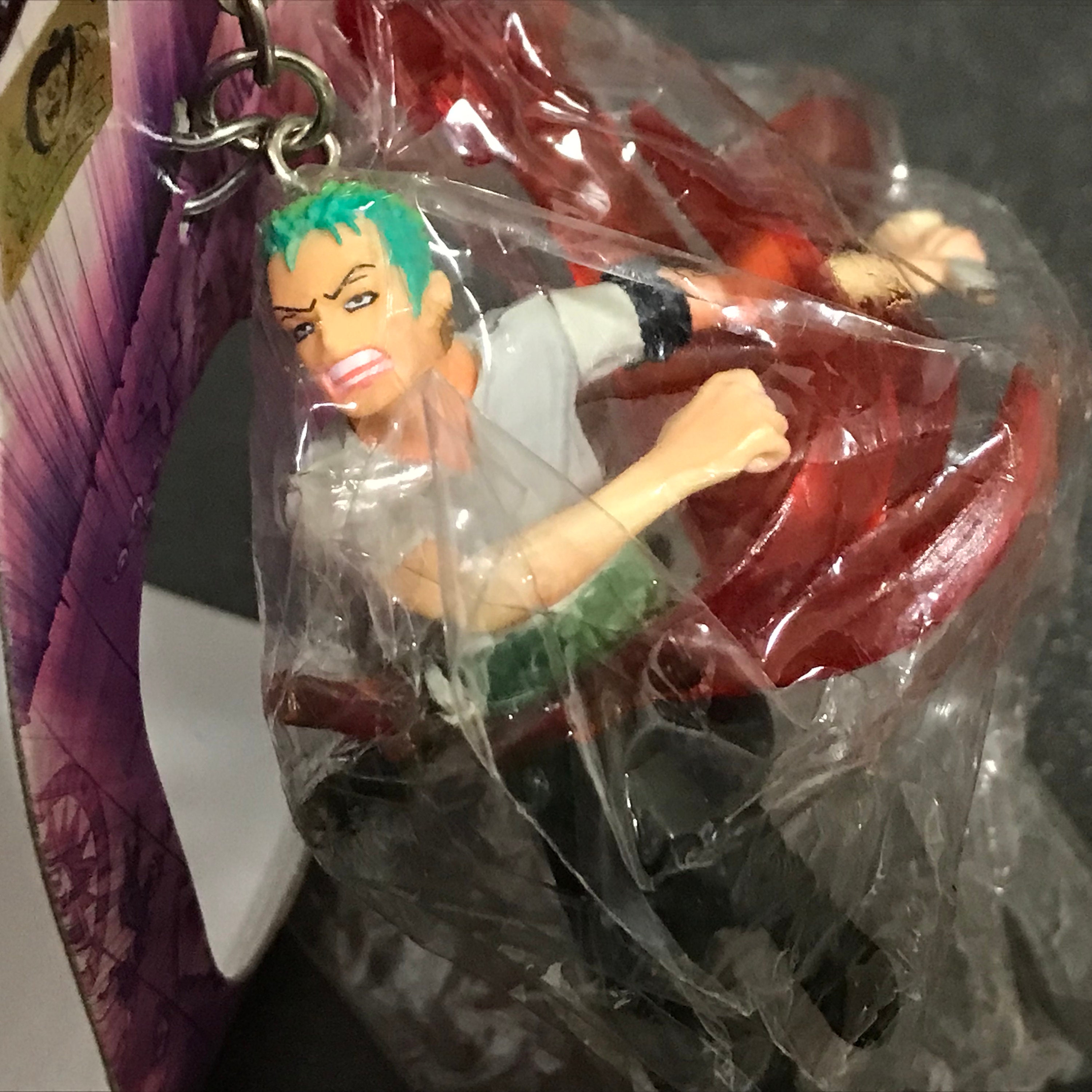 Roronoa Zoro 'super Effect' Vol.2 Figure Key Chain One - Etsy