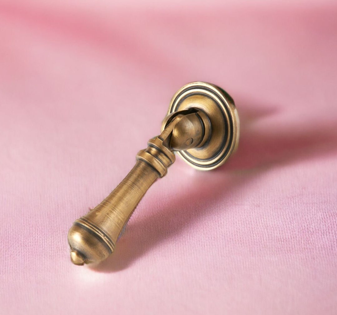 Teardrop Brass Handles. Unique Kitchen Furniture Hardware. Choose From ...
