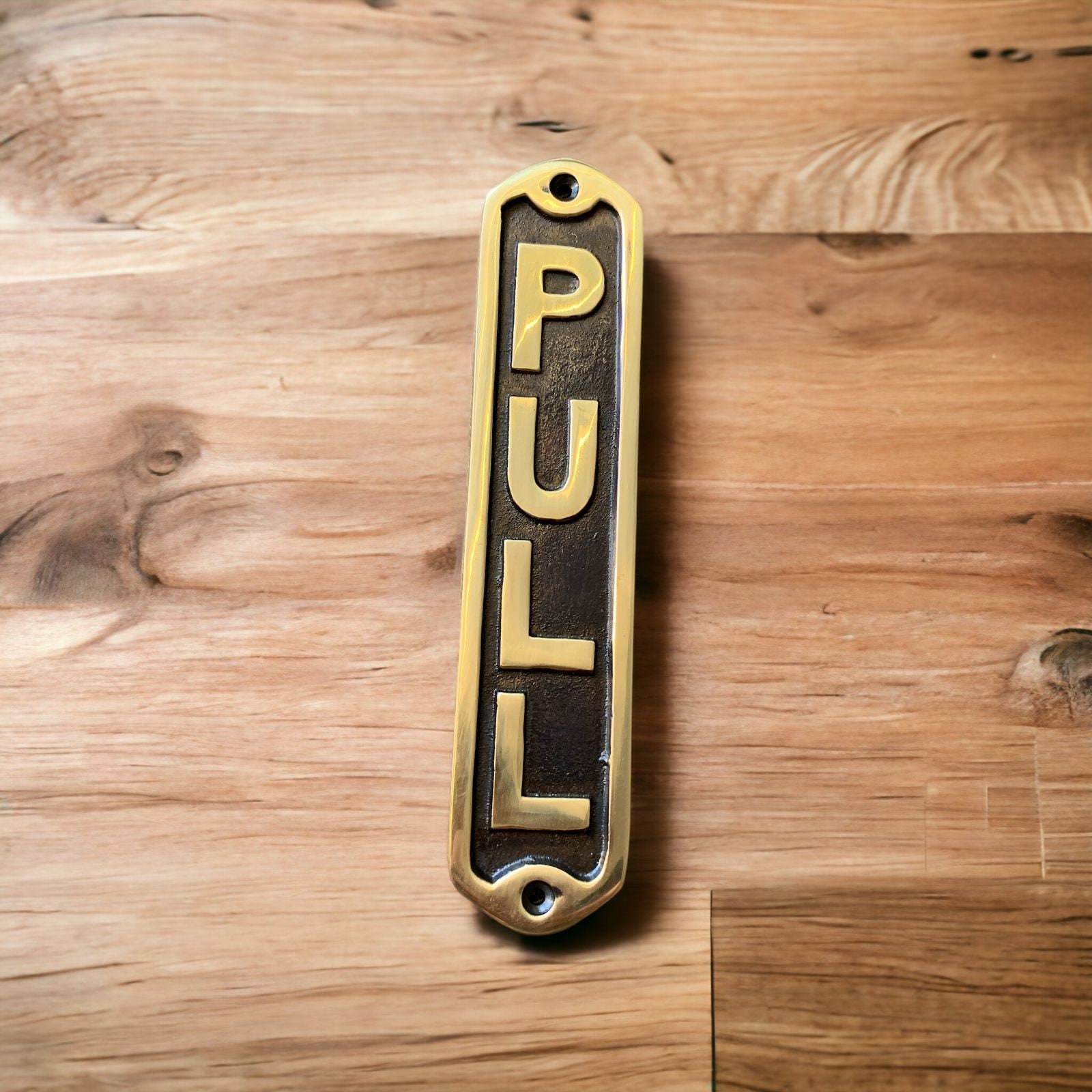 Solid Brass Wall and Door Signs. Great Metal Signs for the Home or ...