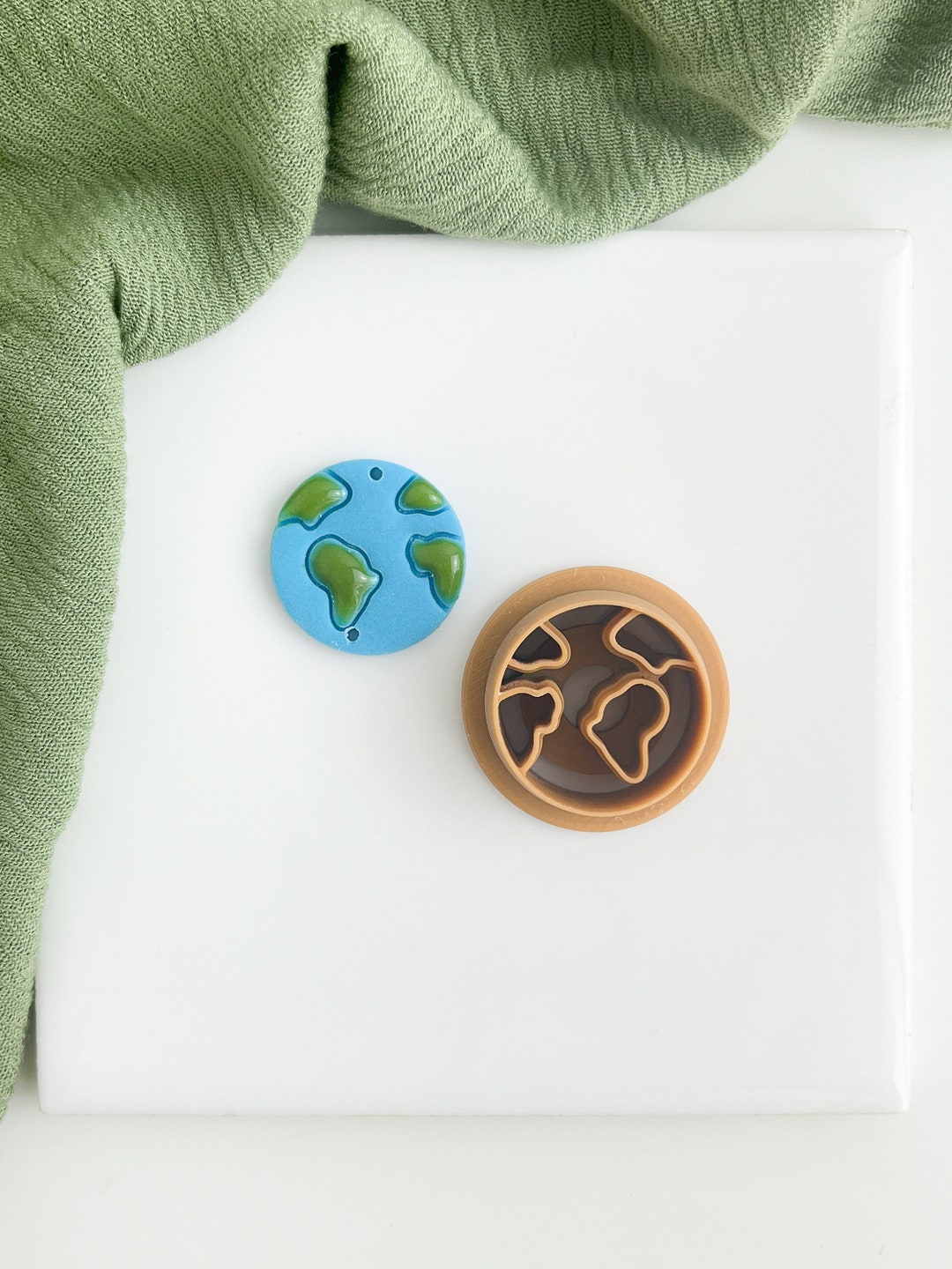 Earth Back to School Planet Polymer Clay Cutter Fruit Trendy Clay ...