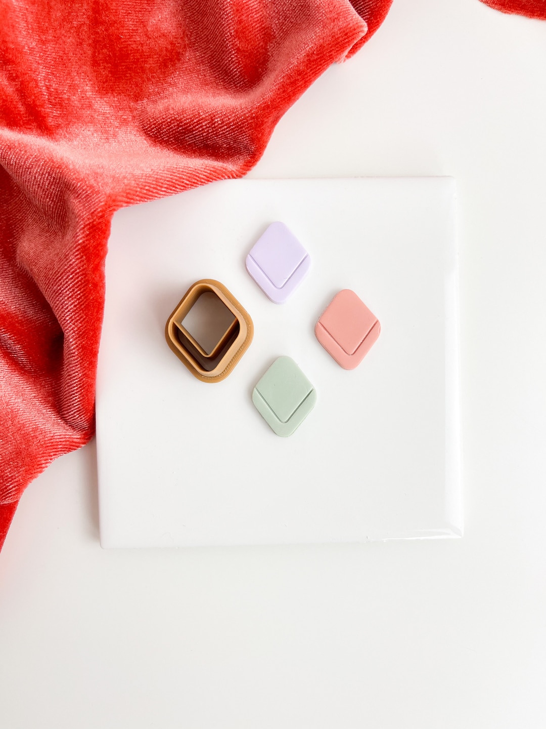 Lucy Mini, Resin Clay Cutters, Embossed Polymer Clay Cutter, Simple ...