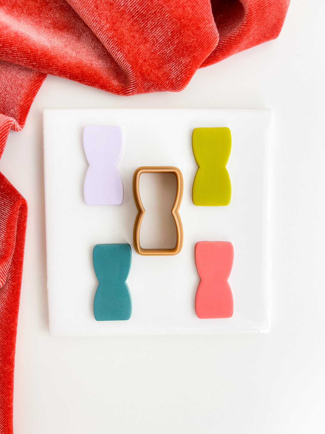 Edie Abstract Clay Cutter Popular Clay Cutters Fun Polymer - Etsy