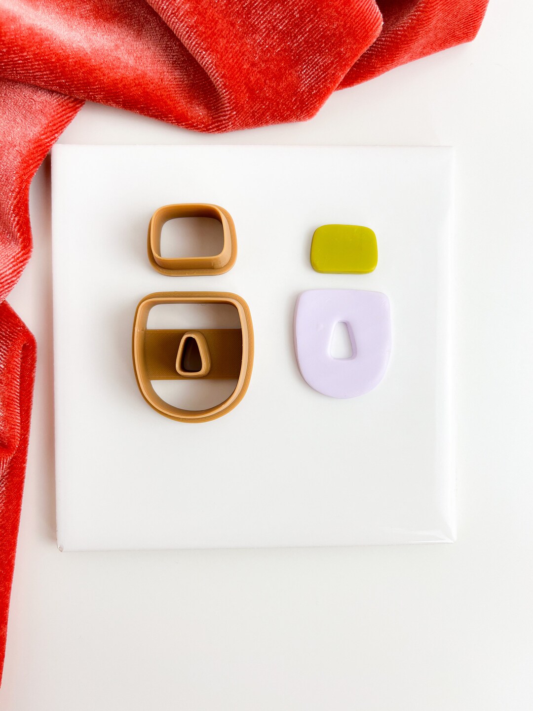 Oak Abstract Clay Cutter, Popular Clay Cutters, Fun Polymer Clay Cutter ...