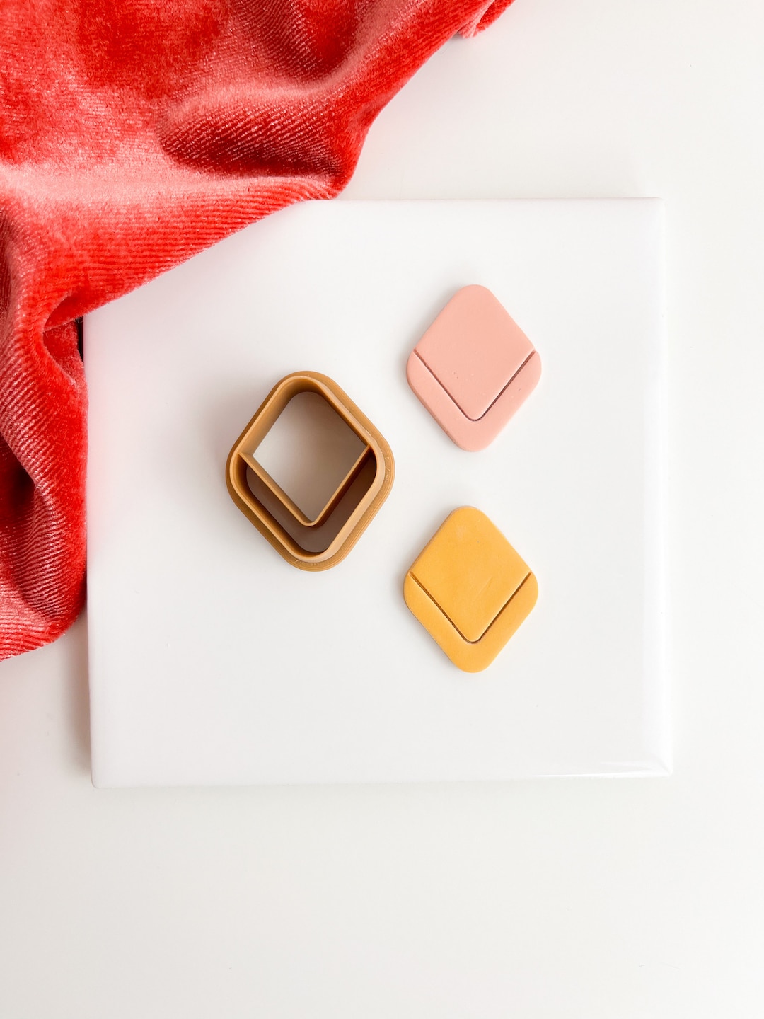 Lucy, Fall Clay Cutters, Embossed Polymer Clay Cutter, Clay Earring ...