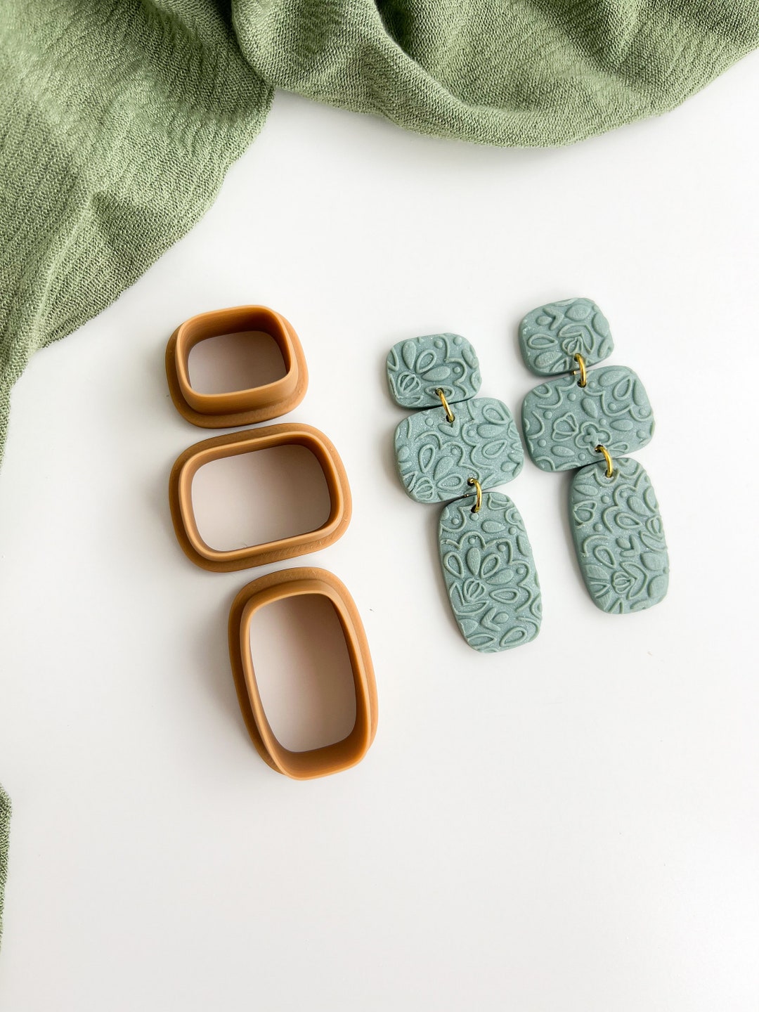 Winley Polymer Clay Cutter Organic Shape Clay Cutter Polymer Clay ...