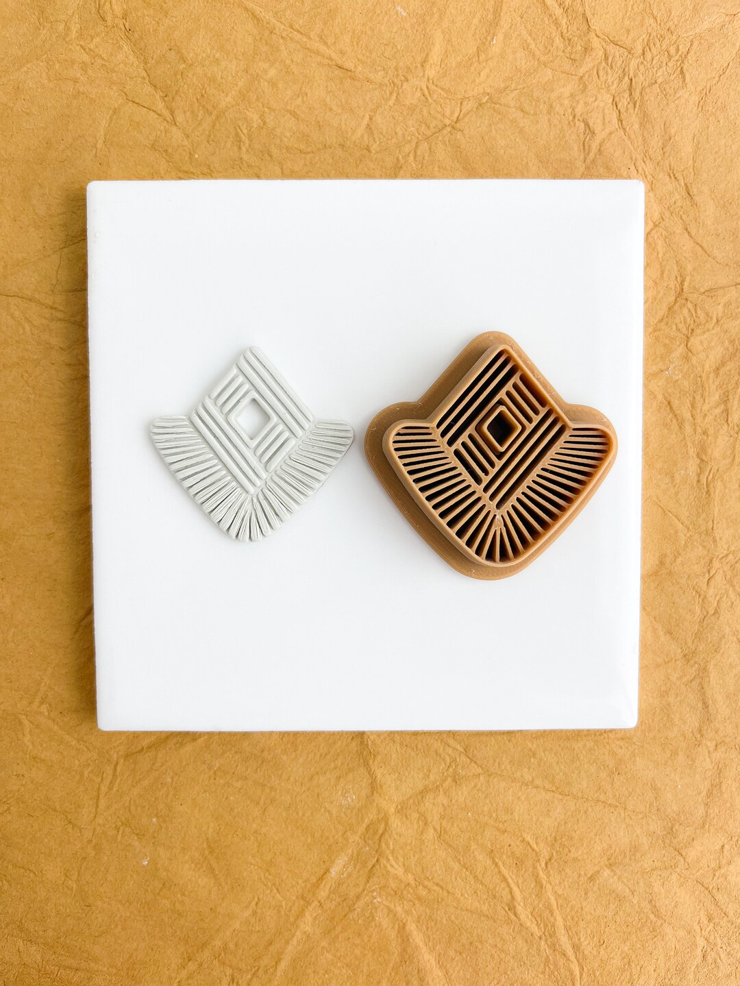 Coco Fringe Boho Polymer Clay Cutter Boho Fringe Clay Cutter Polymer ...