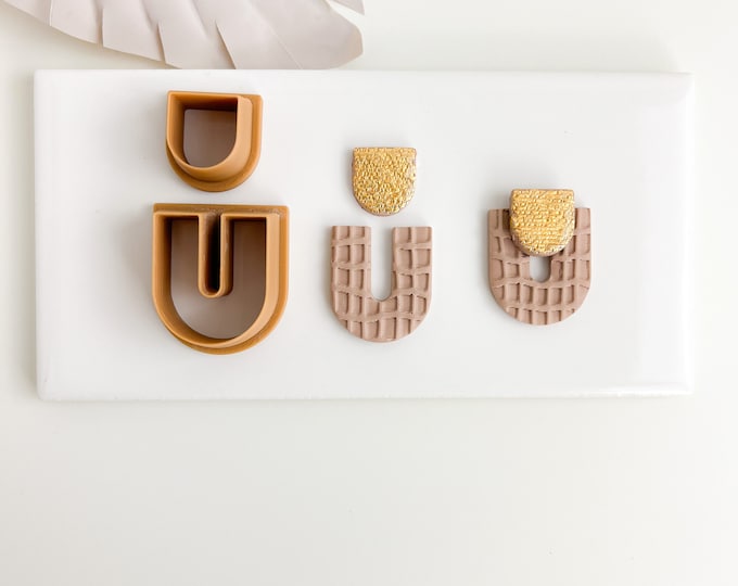 Arch Shape Stacker Polymer Clay Cutters Everyday Classic Trendy Clay ...