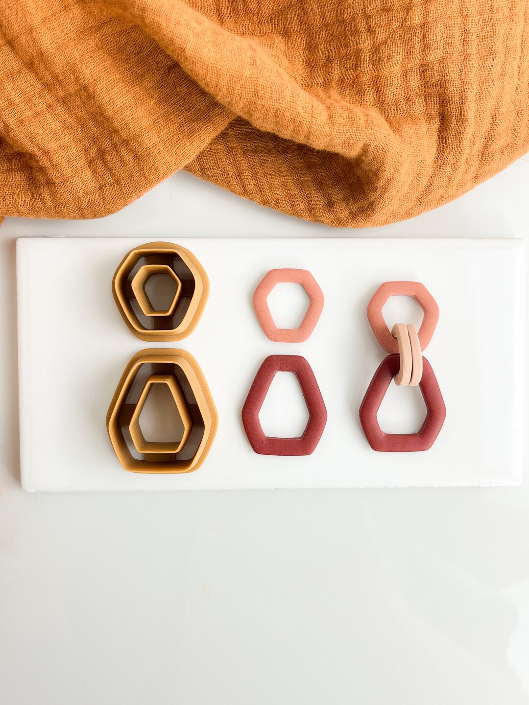 Cleo Clay Jump Ring Cutter Organic Jump Ring Shape Clay Cutter Polymer ...