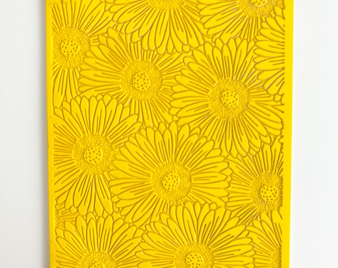 18.26 MOIKO TEXTURE MAT Polymer Clay Sunflower Texture Mat Fall Spring ...