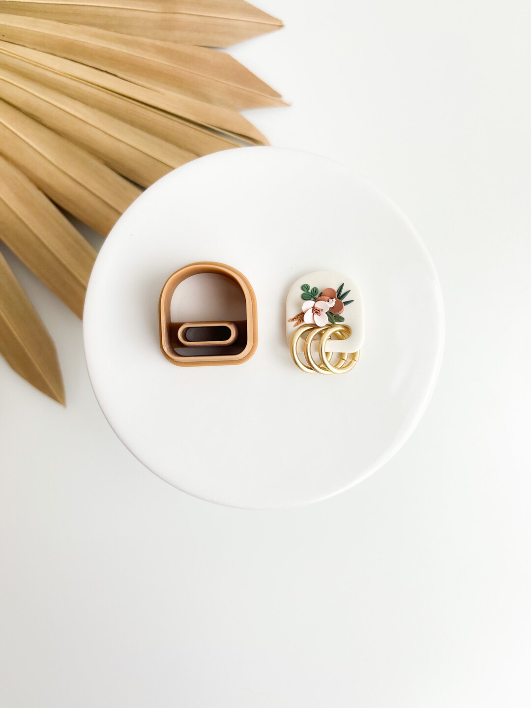 Sadie, Fall Clay Cutters, Embossed Polymer Clay Cutter, Clay Earring ...