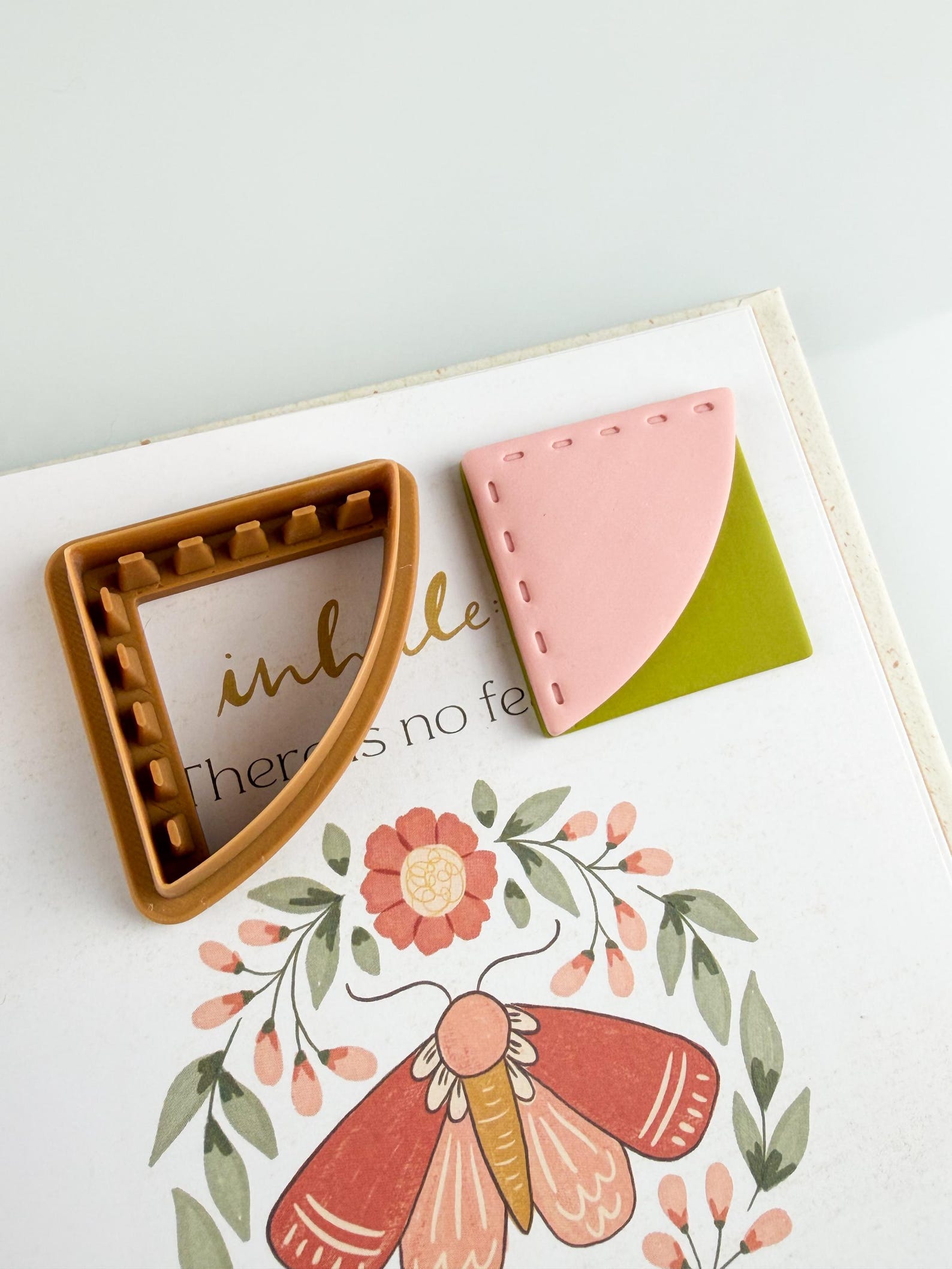 Corner Bookmark DIY Trending Polymer Clay Bookmark Polymer Clay Tools ...