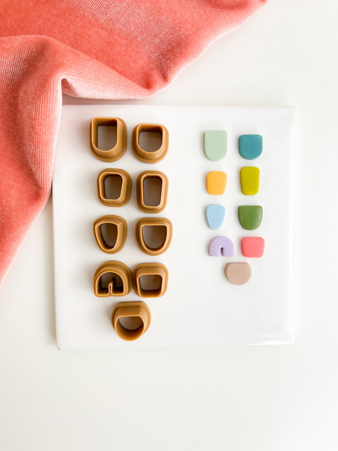 Basic Stud Bundle Mini, Organic Shape Clay Cutter, Polymer Clay Cutters ...