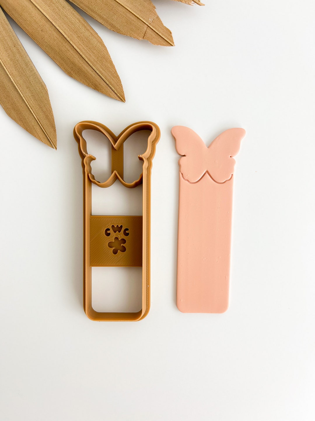 Butterfly Bookmark Polymer Clay Bookmark Cutter Clay Bookmark Cutter ...