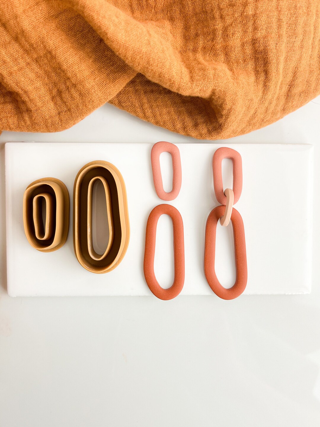 Eleanor Clay Jump Ring Cutter Organic Jump Ring Shape Clay Cutter ...