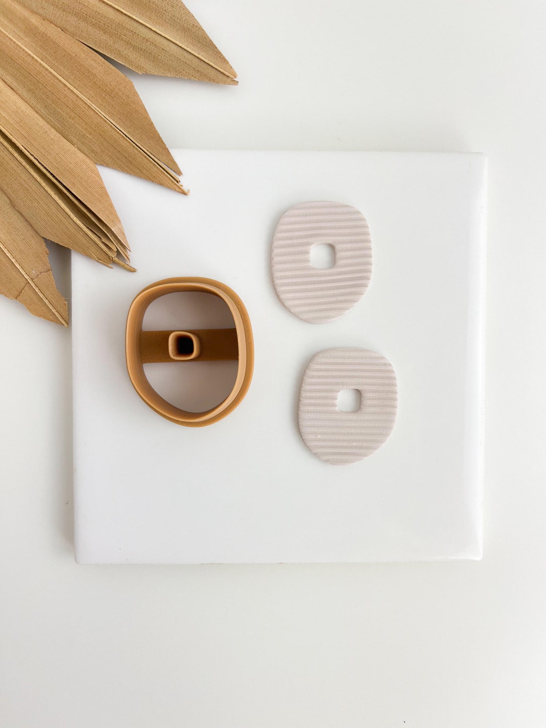 Ruby Organic Clay Cutter Organic Jump Ring Shape Clay Cutter Polymer ...