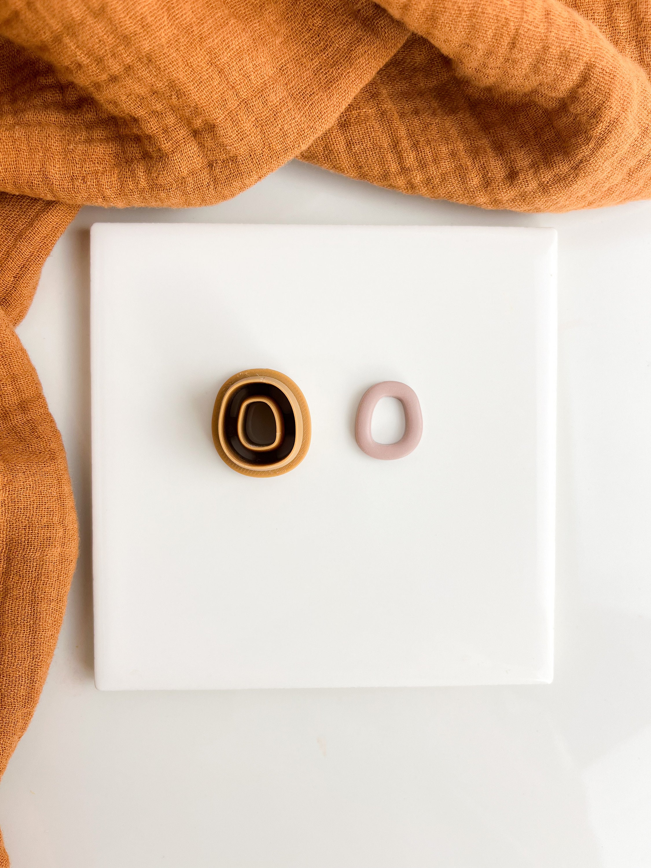 Organic Jump Ring Clay Jump Ring Cutter Organic Jump Ring Shape Clay ...