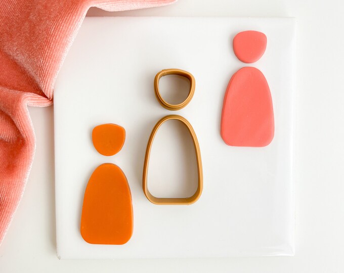 Brooke Clay Cutter, Organic Shape Clay Cutter, Polymer Clay Cutters ...