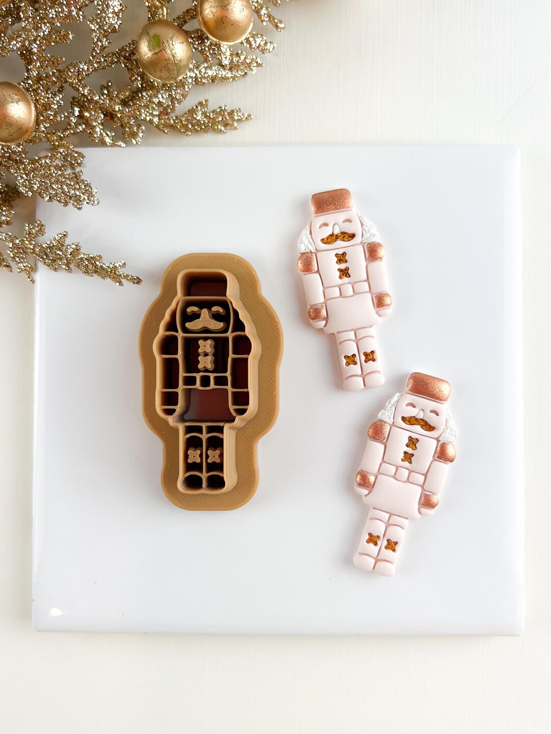 Nutcracker Christmas Polymer Clay Cutter: Holiday Earring Making (44 X ...