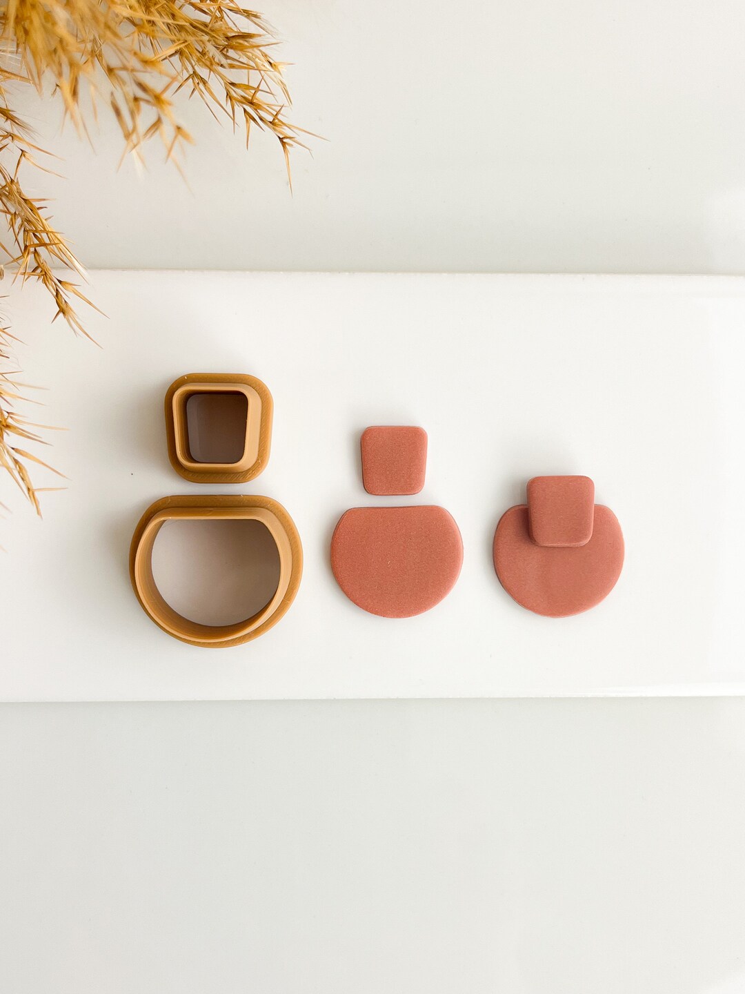 Half Circle Stacker, Stacker Clay Cutter, Organic Stacker Shape Clay ...