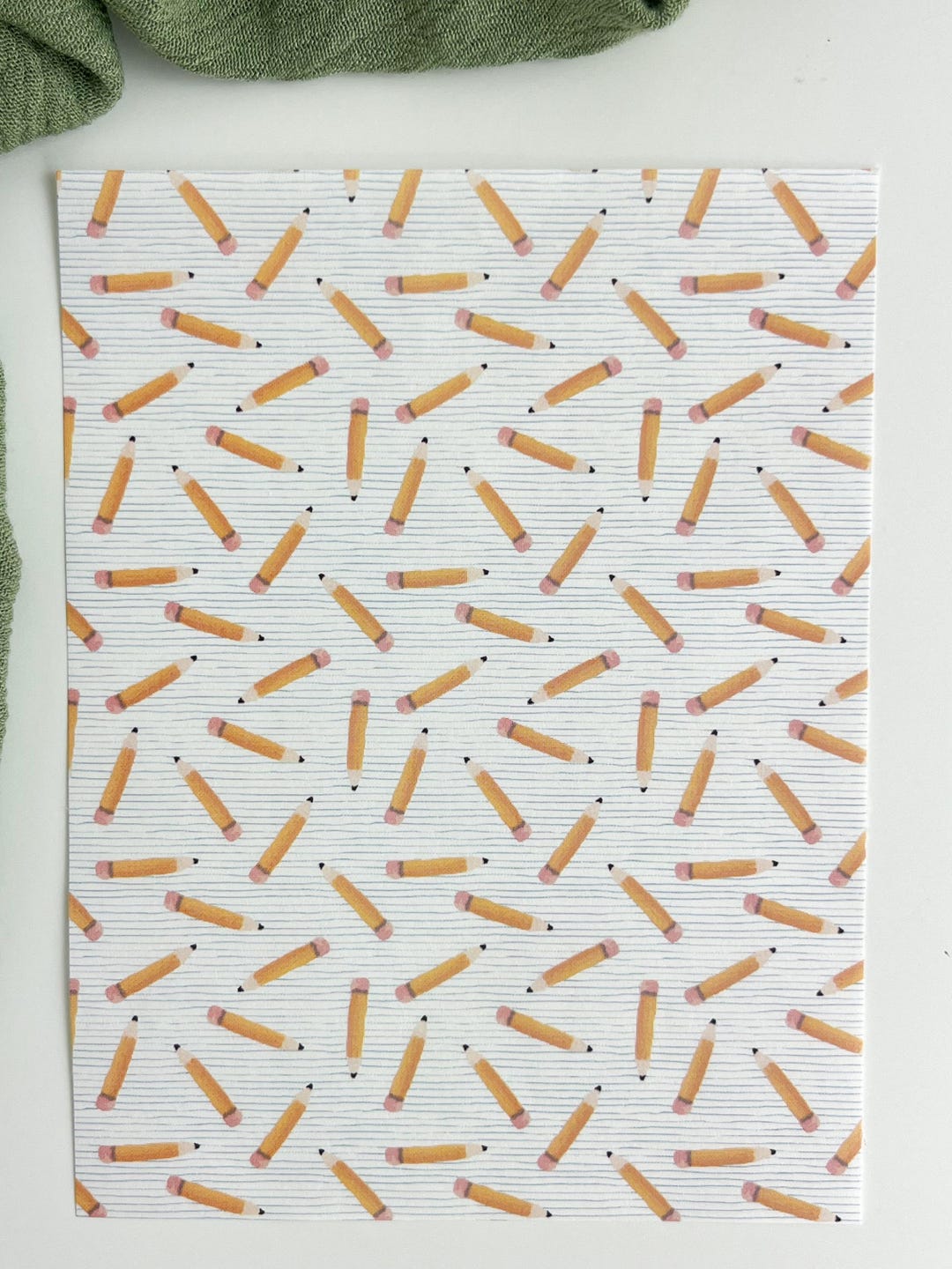 TP226 POLYMER CLAY TRANSFER Paper Back to School Transfer Paper Clay ...