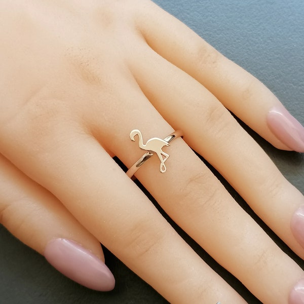Flamingo Ring - Etsy