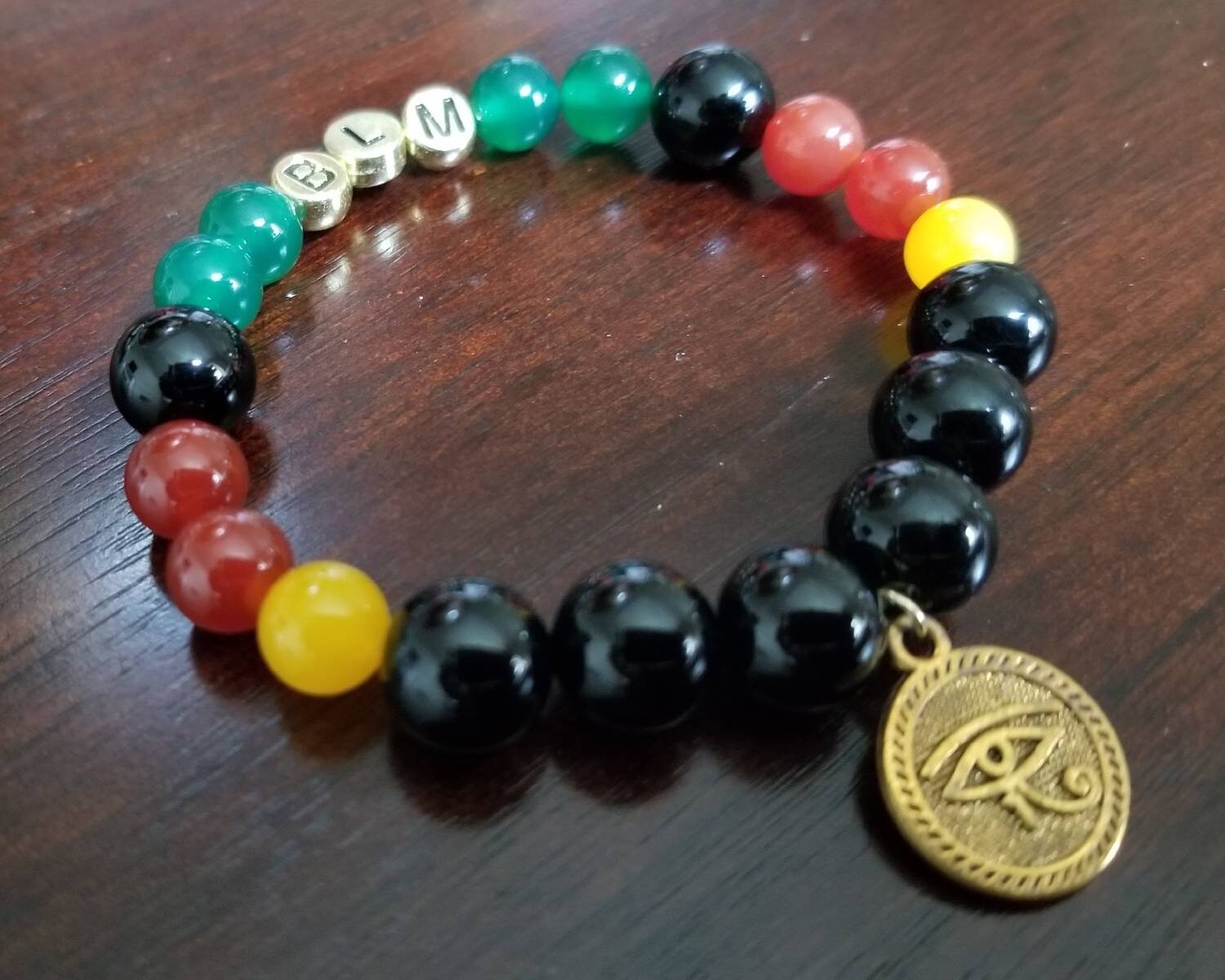 Juneteenth Bracelet Pan African Bracelet BLM Inspired - Etsy