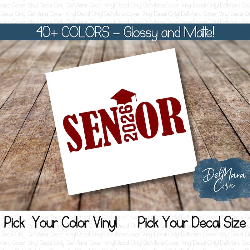 Senior 2026 Car Decals - Etsy