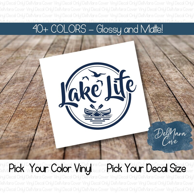 Life Vinyl Decal - Etsy
