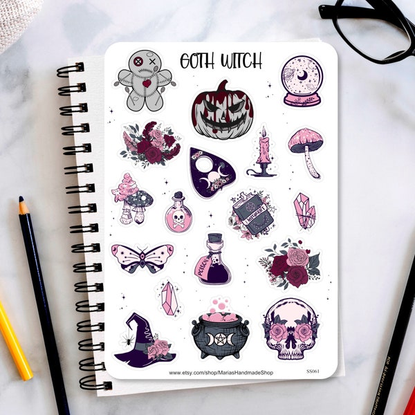 Goth Stickers - Etsy