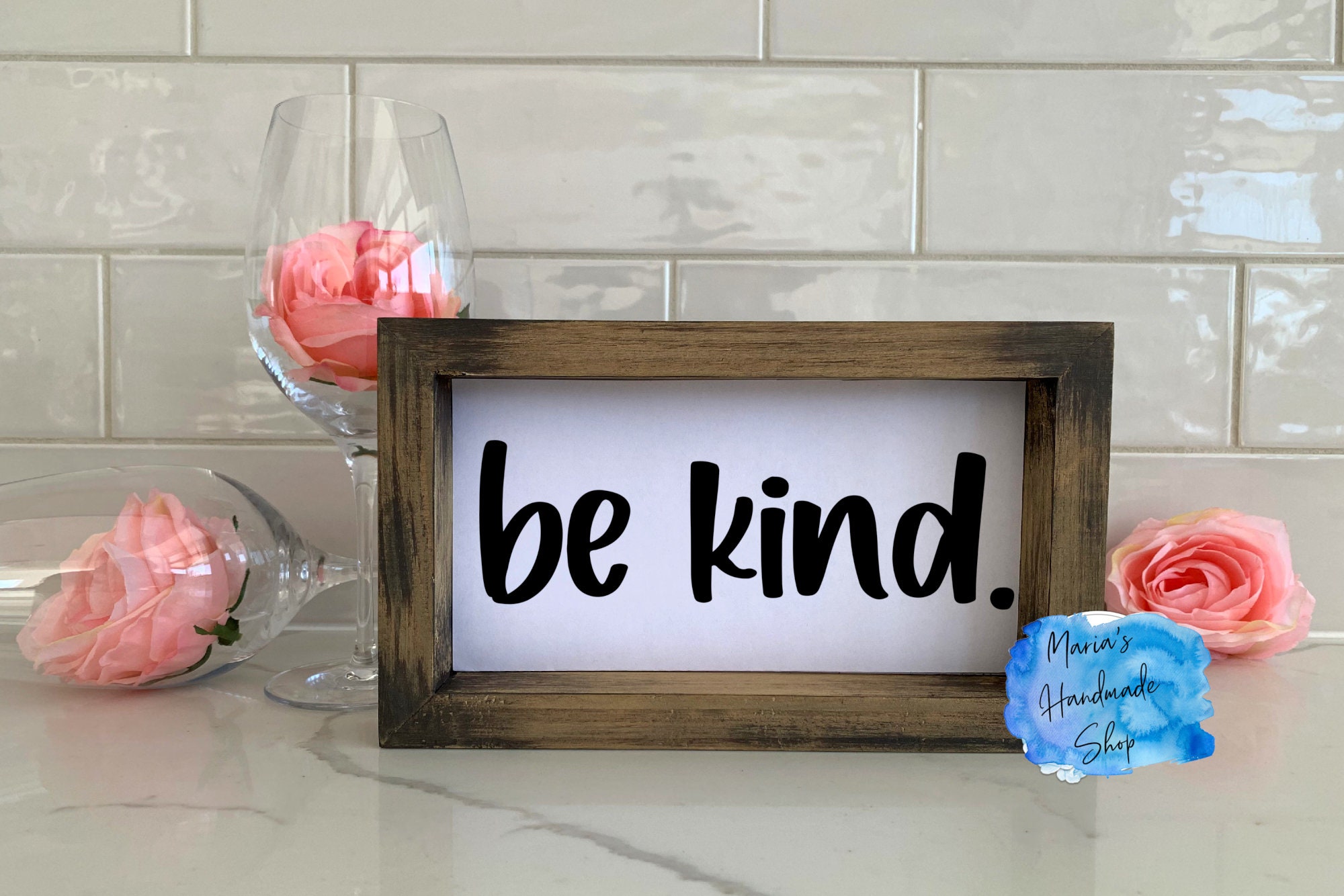 Be Kind Vinyl Decal Kindness Decal Kind Decal Tumbler | Etsy
