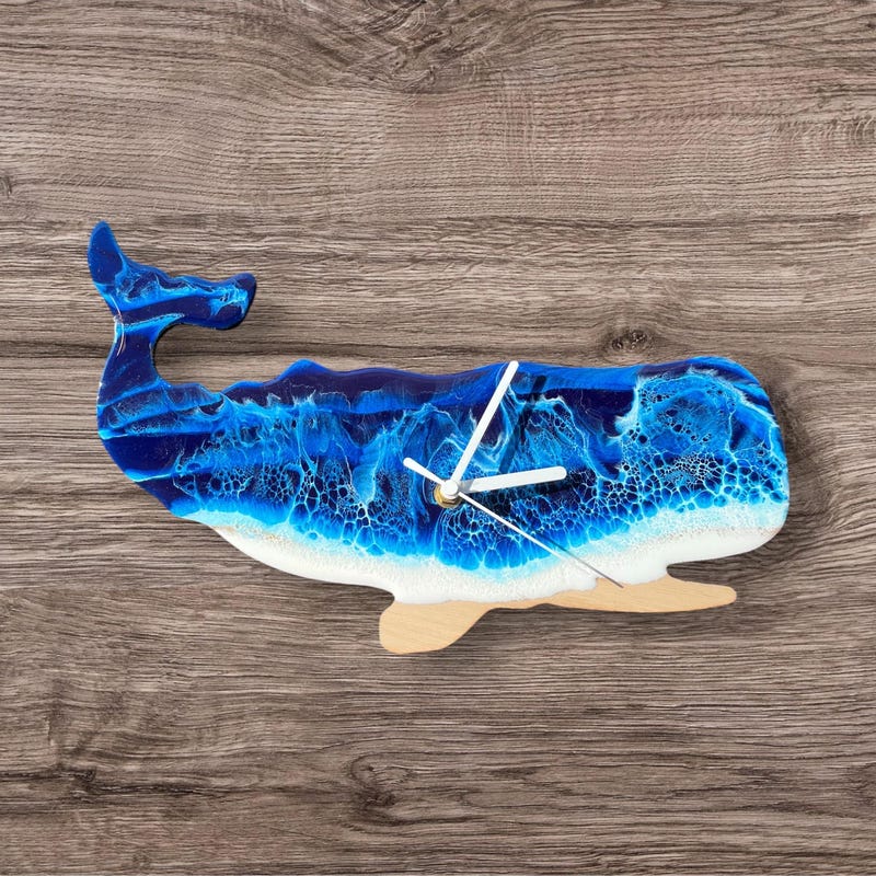 Whale Wall Clock - Etsy