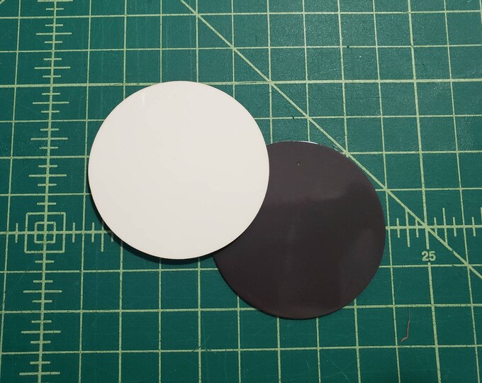 MDF Sublimation Blank Magnet Round Magnet Sublimation Blanks Circle - Etsy