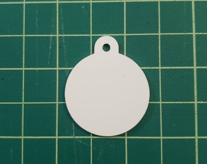 Sublimation Blank Dog Tag, Round Dog Tag for Sublimation - Etsy