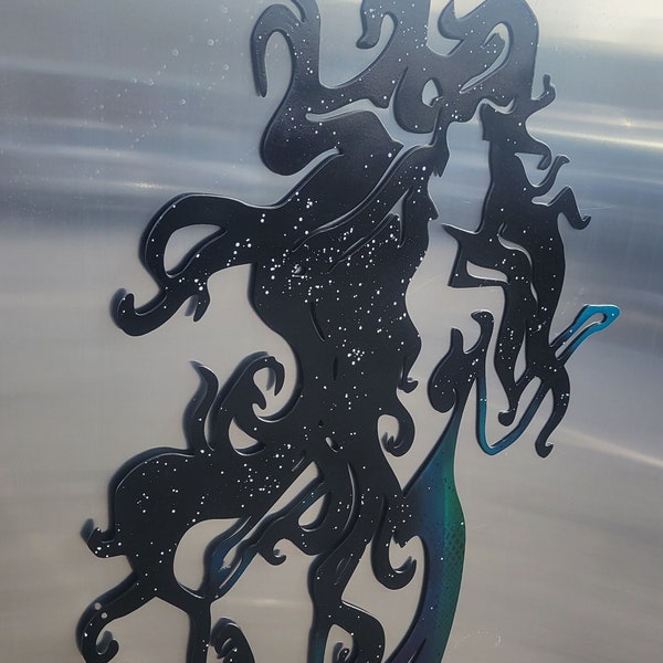 Modern Mermaid Art - Etsy