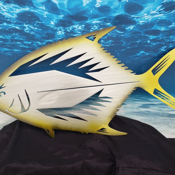 Permit Fish Art - Etsy