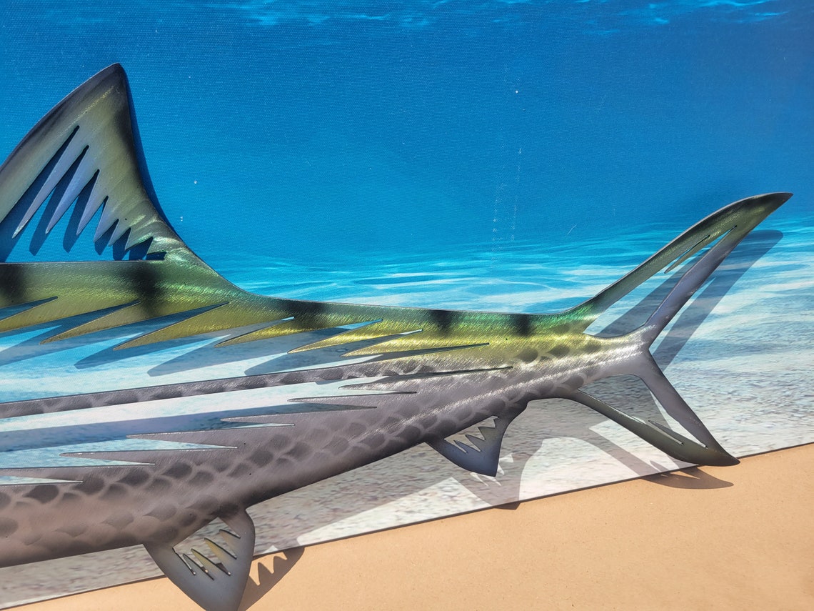 Bone Fish Metal Art Wall Art - Etsy